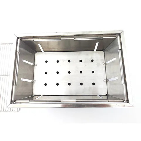 Buy Small Stainless Steel Barbecue Portable Folding Charcoal Bbq ...