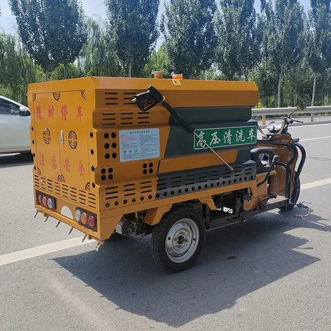 Buy Three-wheeled Electric High-pressure Cleaning Truck Efficiently ...