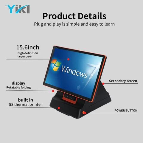 Buy Touch Android /windows Cash Register Pos /pos Terminal Uses 58mm ...