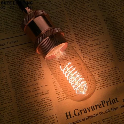 Buy Vintage Edison Bulb E27 St64 T10 T45 G80 G95 40w Chandelier Pendant ...