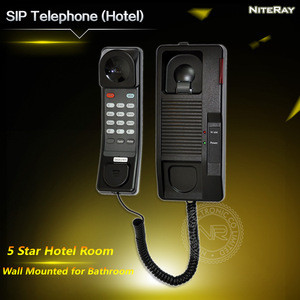 Buy Wall Mounted Voip Sip Phone For Star Hotel Bathroom Voip Telephone ...