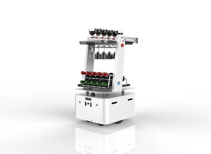 Buy A303 Automated Takeaway Food Delivery Robot from Fdata Co., Ltd ...