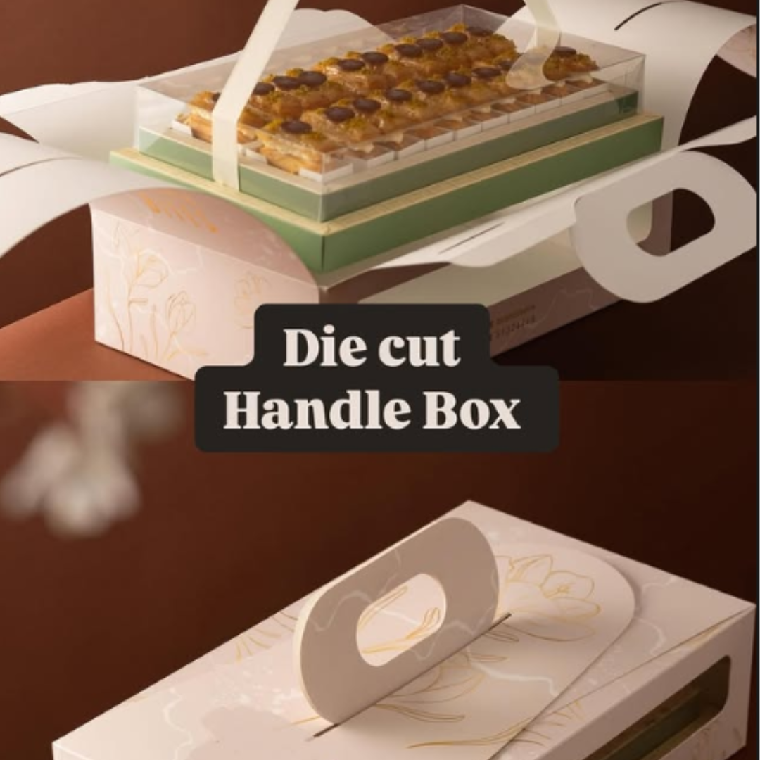 Buy Foldable Paper Sweet Handle Box from Solid Packaging LLC, United ...