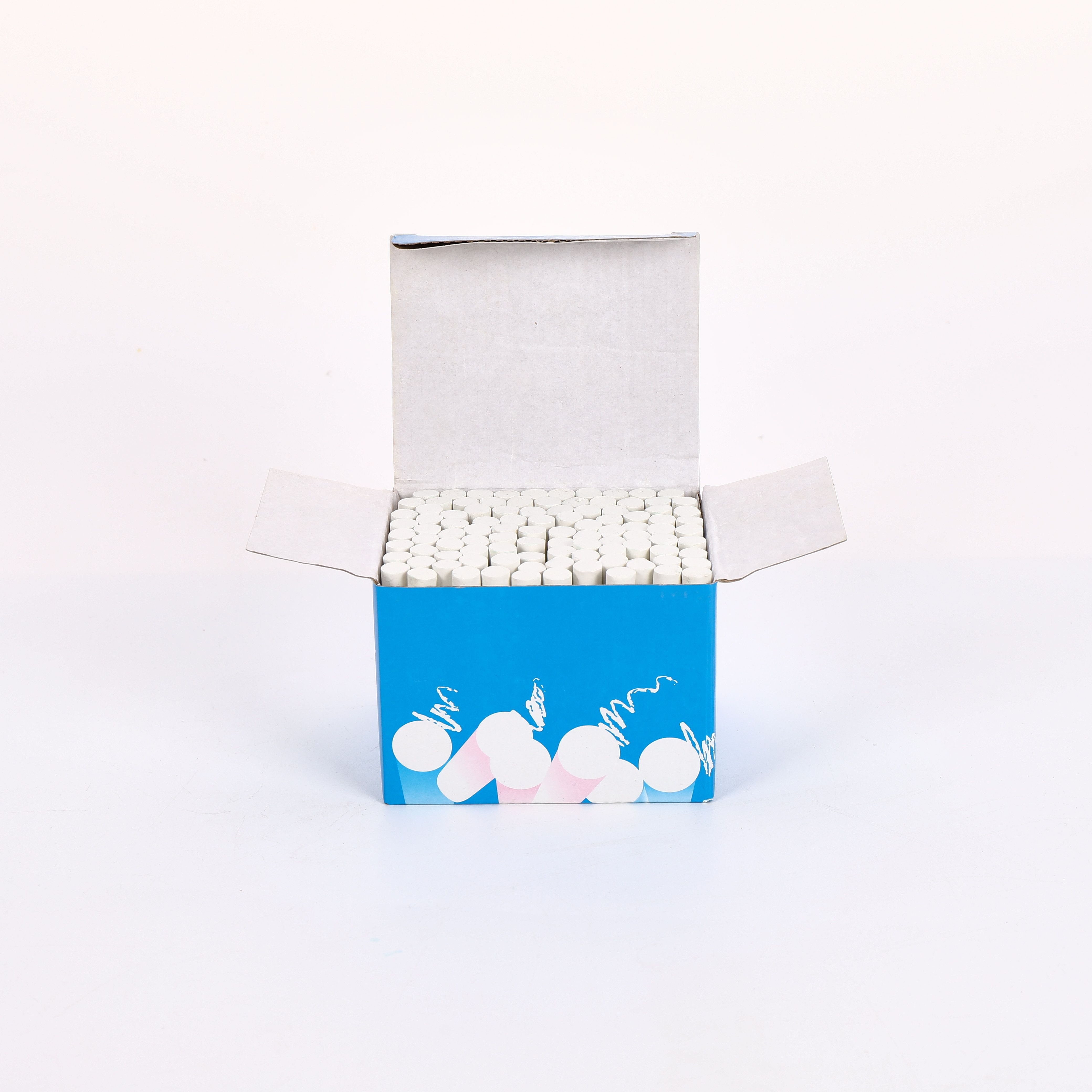 Buy Dustless Chalk White 100pcs Non Toxic from CHIZHOU QINGHE TRADING ...