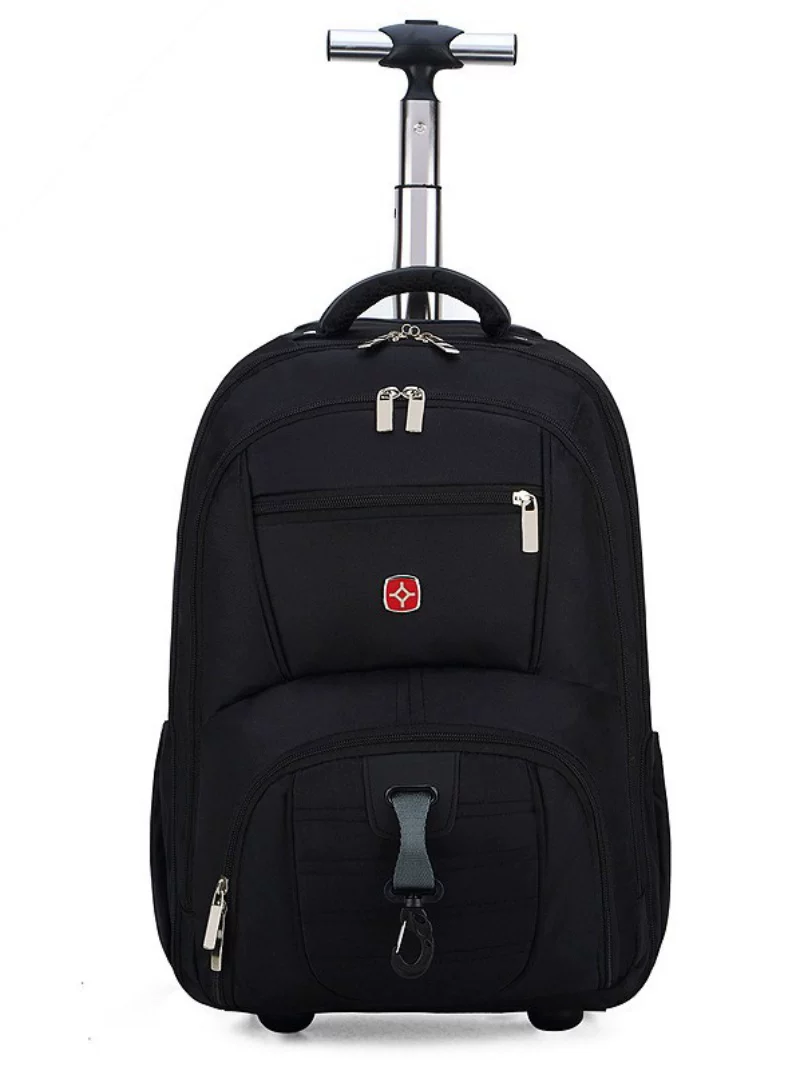 Buy Rolling School Backpack With Wheeled Multi-function High Trolley ...