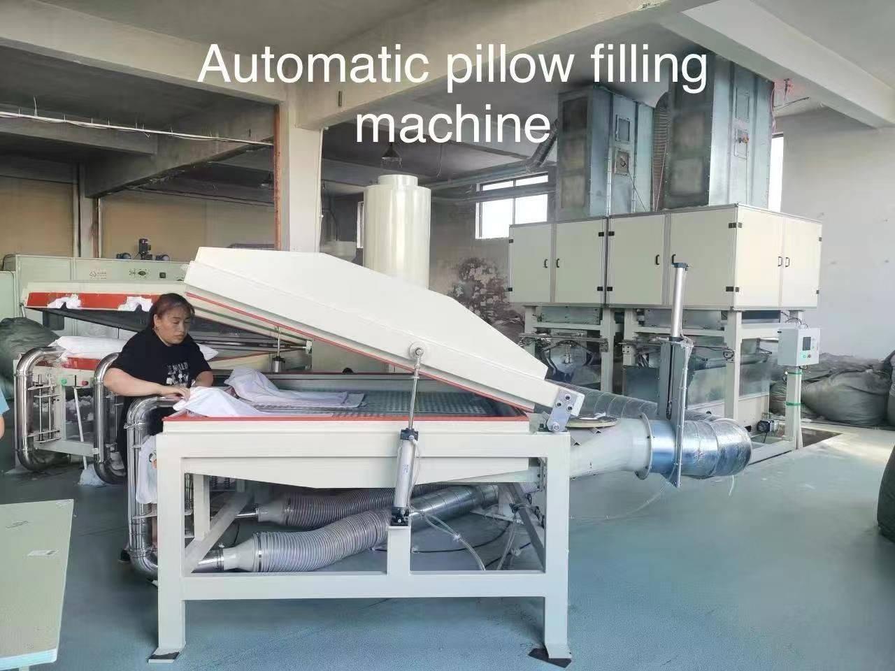 Buy Automatic Negative Pressure Pillow Machine from Selinfiber ...