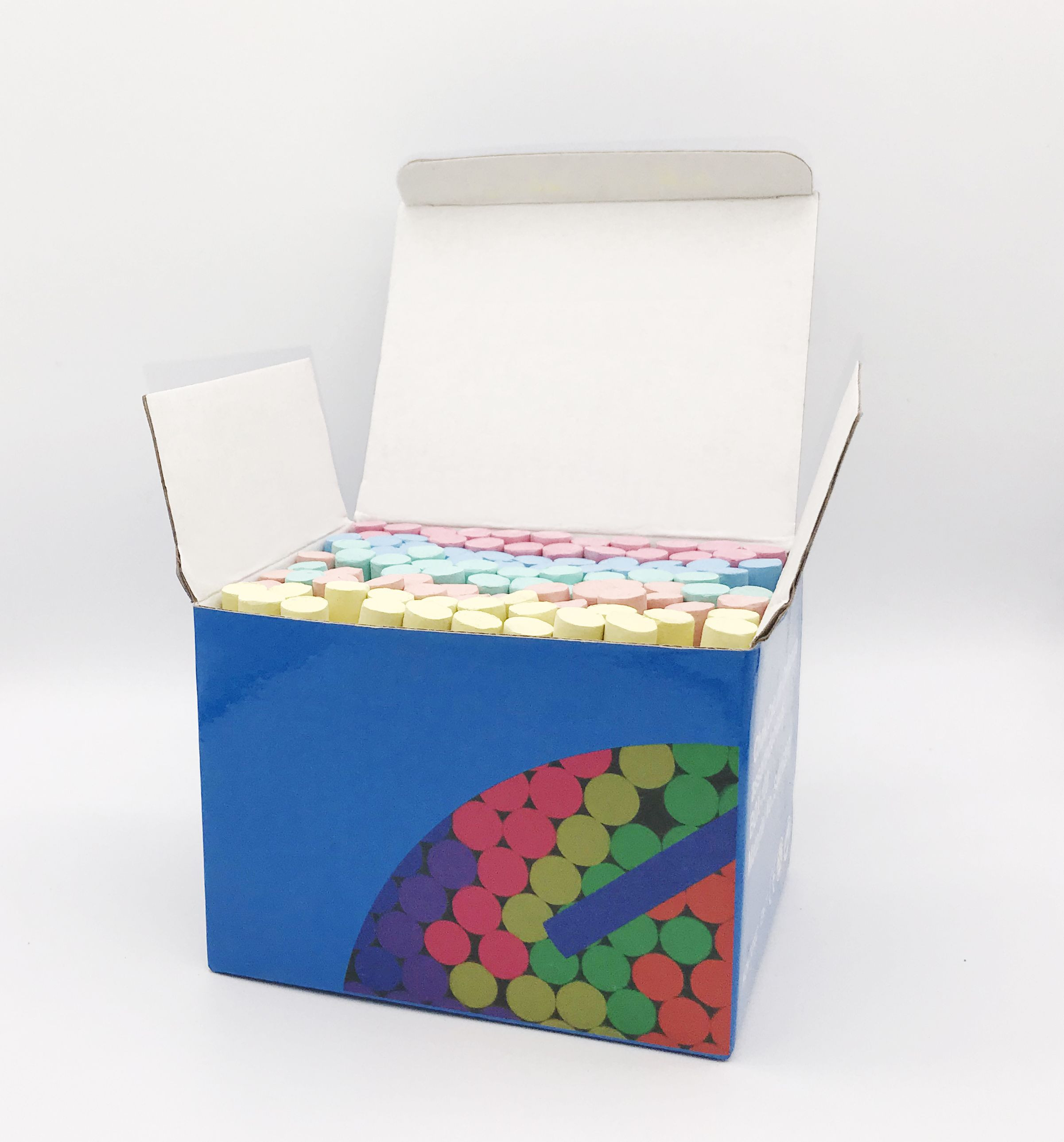 Buy Dustless Chalk Colored 100pcs Customized from CHIZHOU QINGHE ...