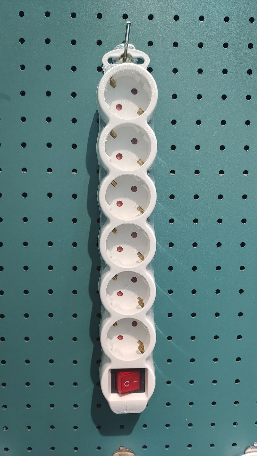 Buy German European Standard 6 Way Outlet Extension Socket Power Strip ...