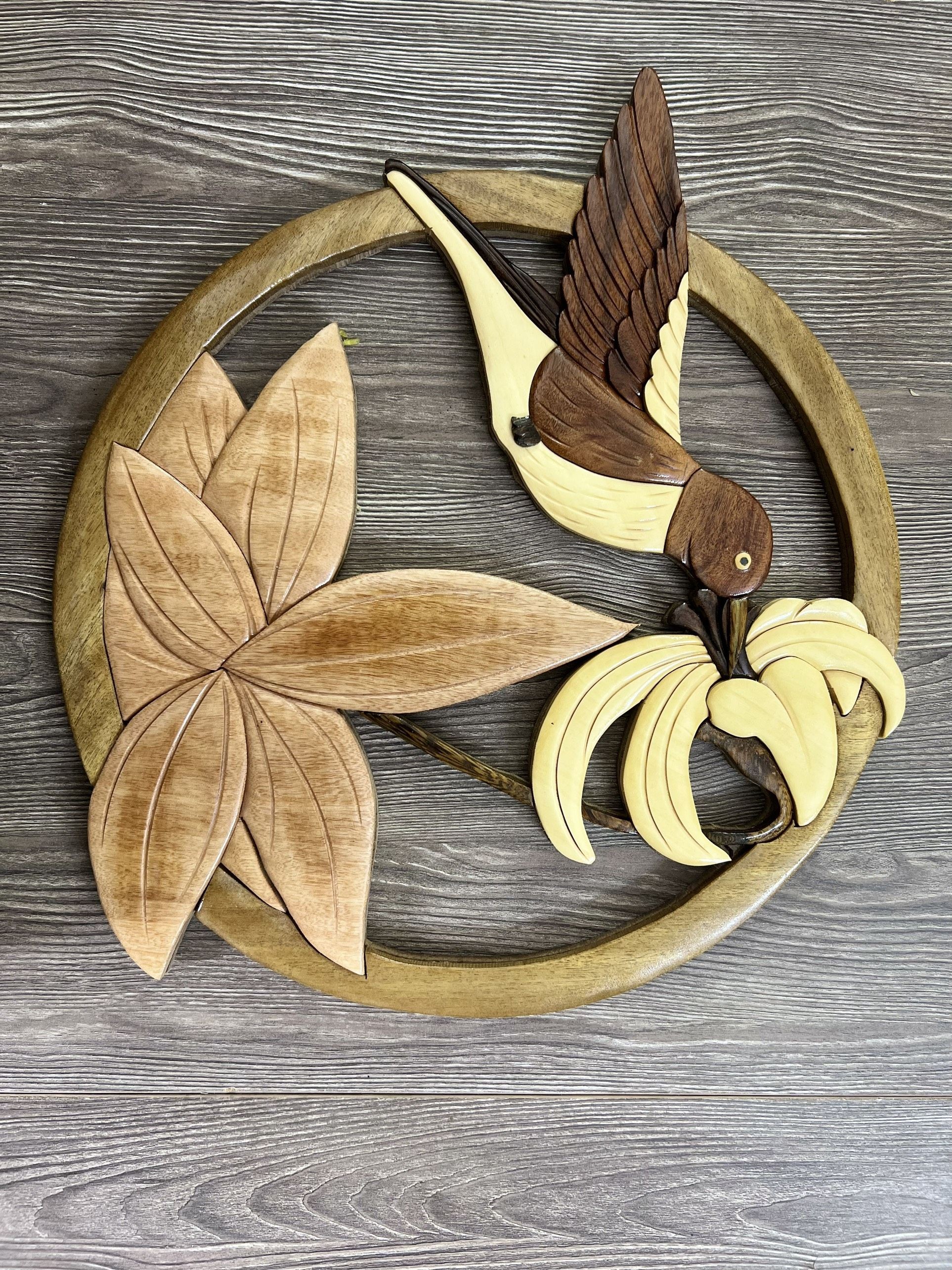 Buy Wood Intarsia Plaques/ Wood Carving Hanging Logo Art/ High Quality ...