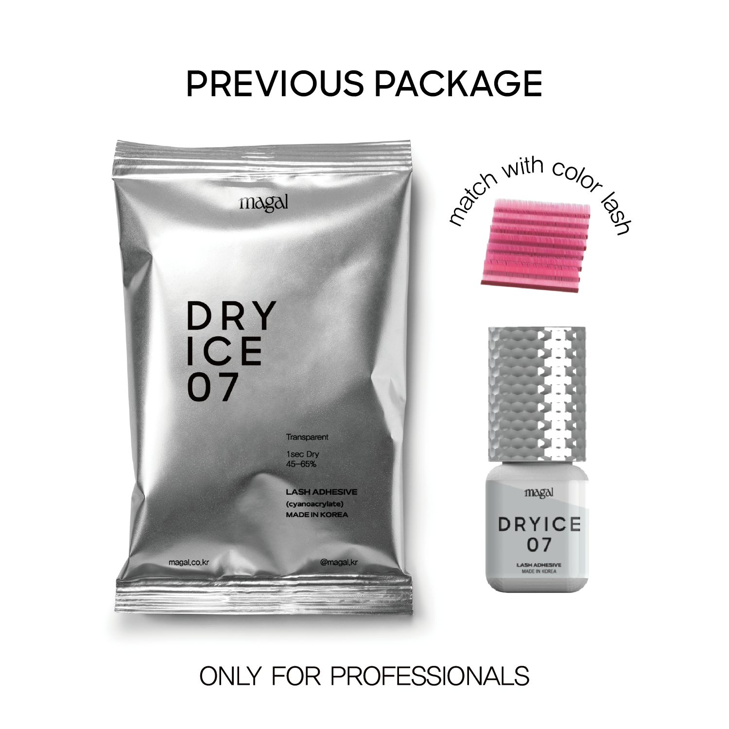 Buy 1s Dry, Transparent For Colored Eyelash, Toxicology Test Passed ...