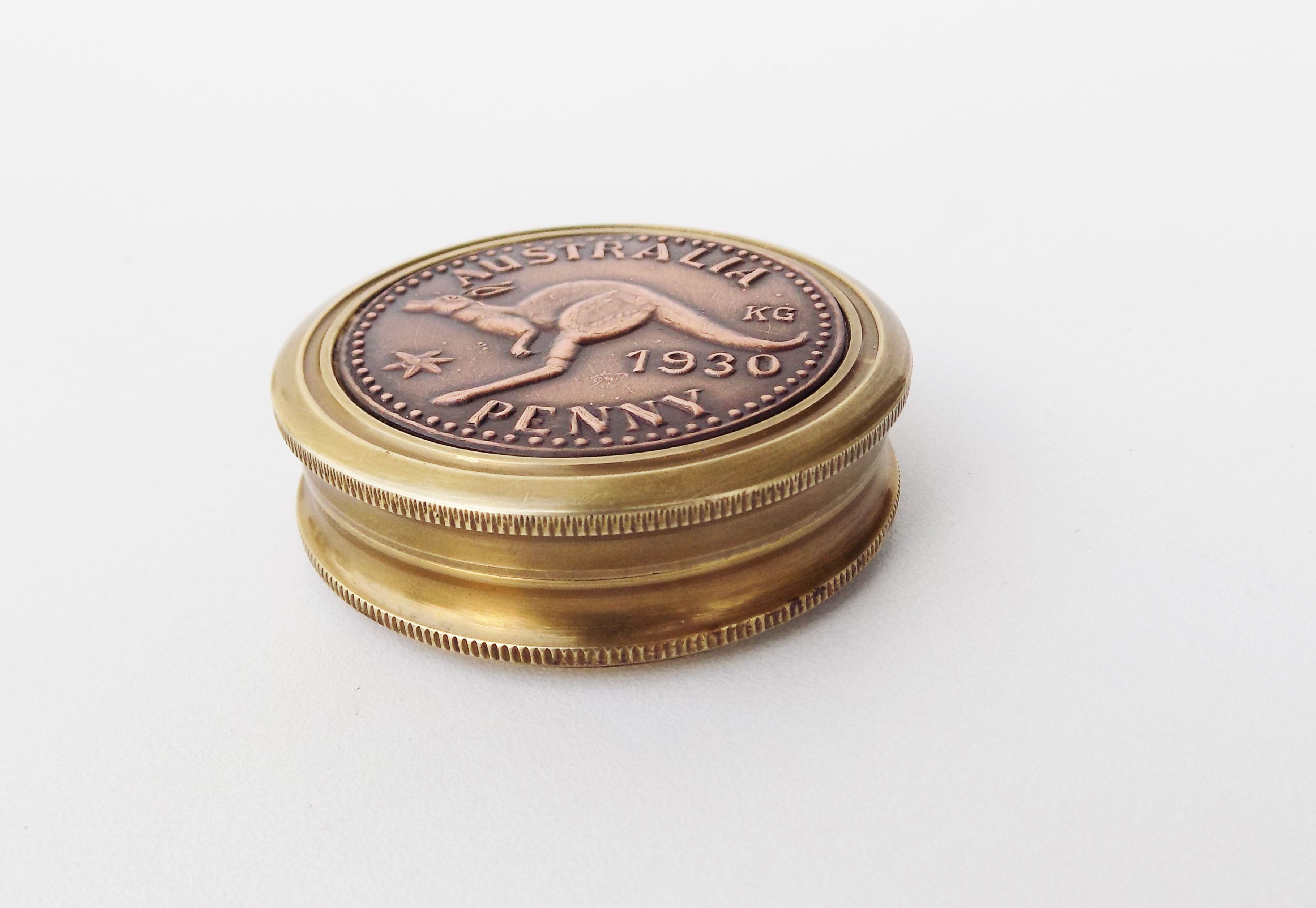 Buy 2.25 Inches Australian Penny Compass from PRECISION INSTRUMENTS PVT ...