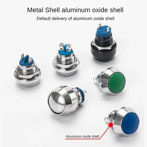 Buy 12mm Mini Ball Shape Power Button Latching Screw Welding Feet Dome ...