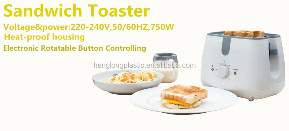 Buy 2 Slice Toaster Oven Stand Bread Toasters With Removable Crumb Tray ...
