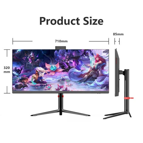Buy 30" 2k Screen Gaming Computer Core I3 I5 I7 With Discreted Gpu ...