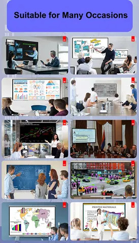 Buy 55 Inch School Classroom Education Teaching Interactive Whiteboard ...