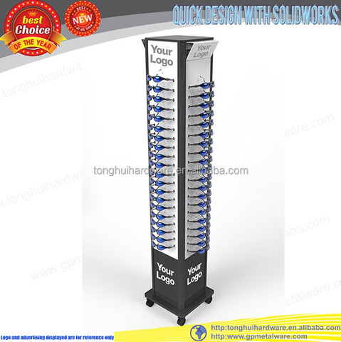 Buy 6 Sided Metal Floor Standing Sunglass Display Stand from Dongguan ...