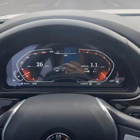 Buy Acar Lcd Dashboard Panel Virtual Digital Instrument Cluster For Bmw ...