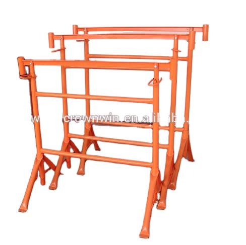 Buy Adjustable Height Steel Scaffolding Trestle With Welded Steel Pipes ...