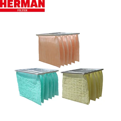 Buy Aluminum Medium Effective Pocket Filter F7 Medium Effect Bag Air ...