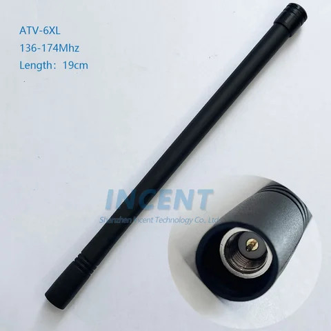 Buy Atv-6xl 7.5inch Vhf 136-174mhz Antenna For Vx-424 Vx-427 Vx-821 Vx-824 Vx-829 Vhf Vertex ...