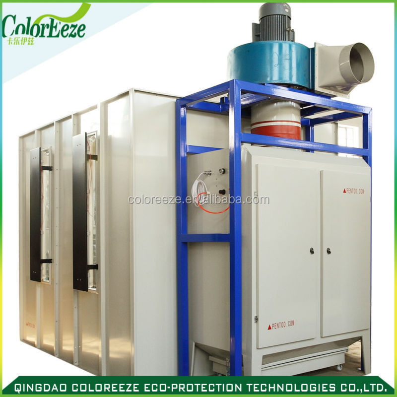 Buy Automatic Small Cyclone Powder Coating System/electrostatic Powder ...
