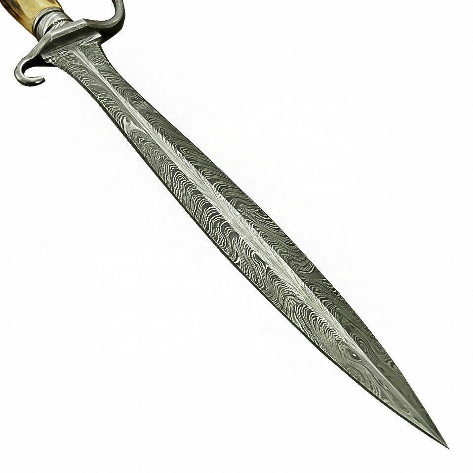 Buy Beautiful Custom Handmade Damascus Steel Sword from SIZZLING KNIFE ...