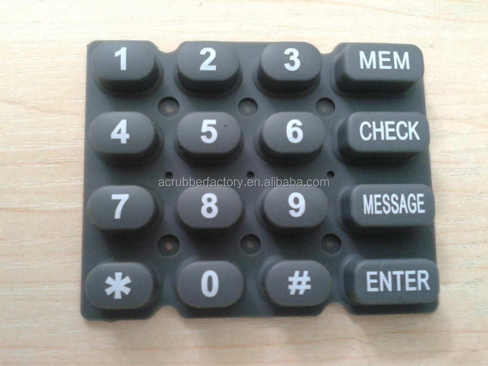Buy Carbon Pill Numeric Atm Membrane Keypad Remote Garage Door Keypad ...