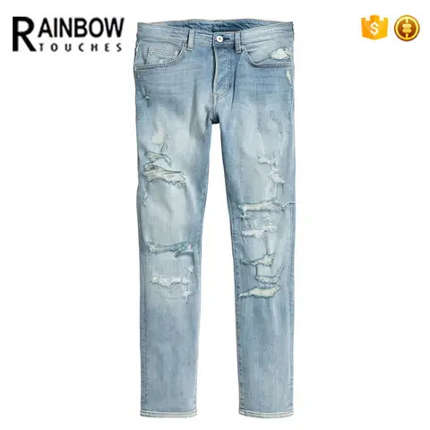 Buy Clothing Suppliers Mens Low Rise Distressed Skinny Jeans from ...