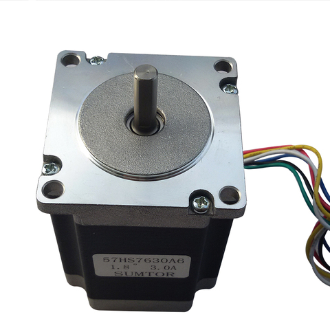 Buy Cnc Nema 23 Stepper Motor Kit 76mm 3a 6 Wire 4 Axis 57hs76 3004 ...