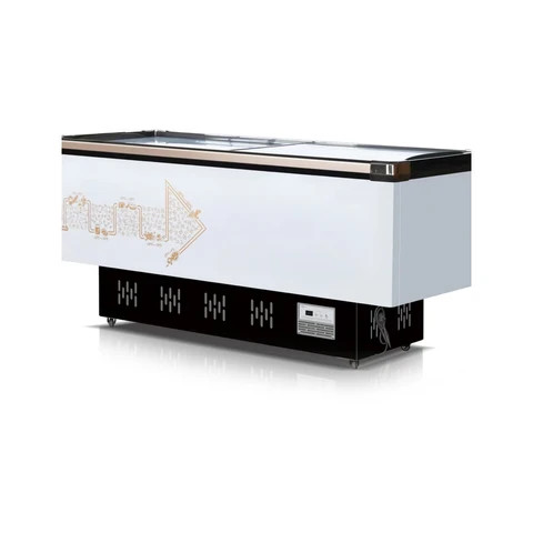 Buy Commercial Single-temperature Island Horizontal Freezers Deep Chest ...