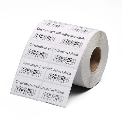 Buy Custom Barcode Sticker Label Decorative Logo Barcode Stickers Roll ...