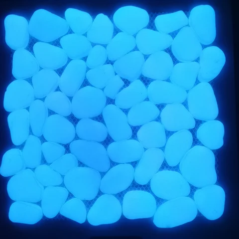 Buy Custom Color Mosaic Tile High Quality Resin Luminous Stone Luminant ...