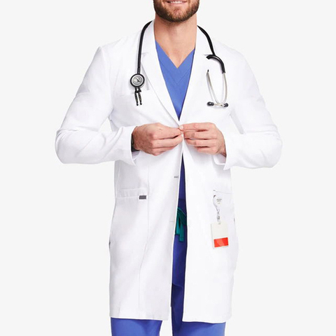 Buy Custom Design Scrubs Medical Staff Uniforms White Lab Coat ...