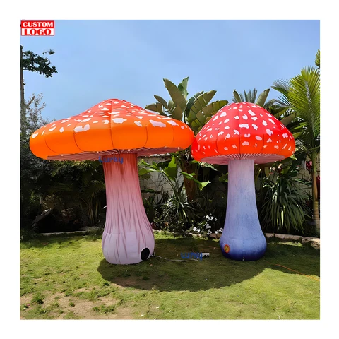 Buy Custom Giant Inflatable Mushroom 3m Fungus Inflatable White Pestle ...