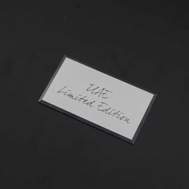 Buy Custom Logo Antique Aluminum Nameplates Machine Laser Engraved 3d ...