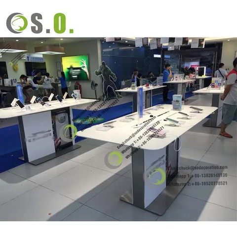 Buy Custom Made Mobile Shop Counter Phone Shop Furniture Mobile ...