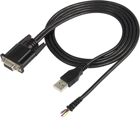 Buy Factory Oem Ftdi Usb Am To Db9 Female & Bare Wire Adapter Serial ...