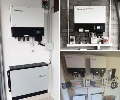 Buy Growatt Solar Inverter 4kw 5kw 6kw 7kw 8kw 10kw 3phase Solar Hybrid ...