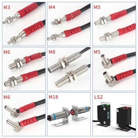 Buy Gtric Small Or Miniature 90 Degree Elbow And Through Beam Optical ...