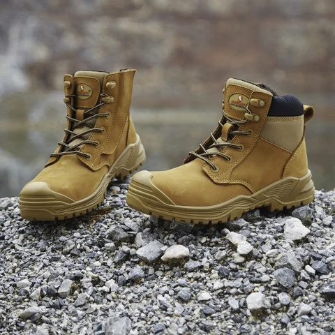 Buy High Cut Germany Workshop Contractor Nubuck Steel Toe Work Women ...