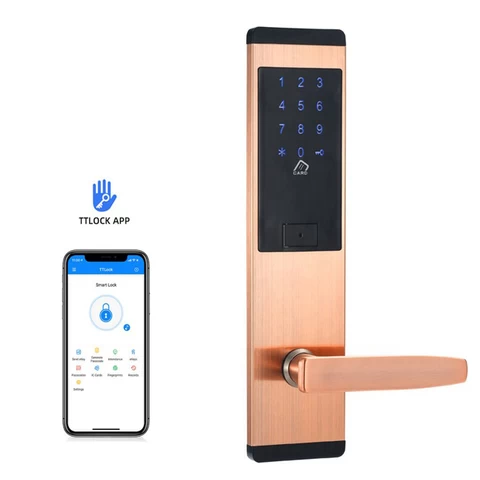 Buy Hot Ttlock Electronic Keyless Digital Door Lock Ttlock App Smart ...