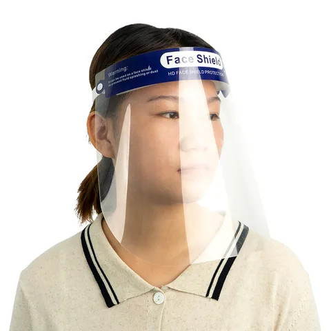 Buy Industrial Dust-proof Face Shield Transparent Disposable Protective ...