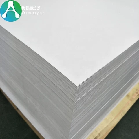 Buy Matt White 300 Micron Pvc Plastic Sheet For Playing Cards from ...