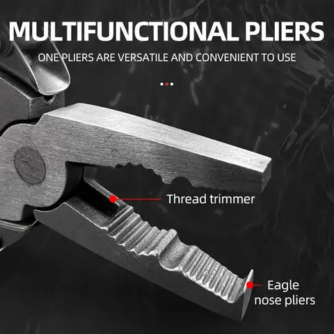 Buy Mini Pocket Multitools Folding Pliers 8-in-1heavy Duty Stainless ...