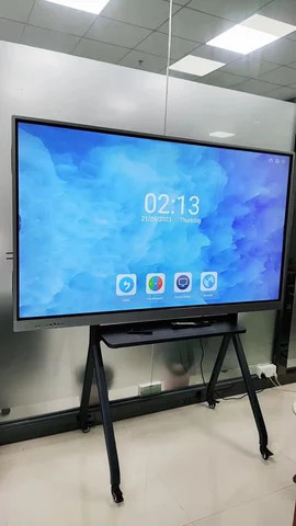 Buy Multimedia Podium Lectern With 23.8" Front Screen Smart Podium With ...