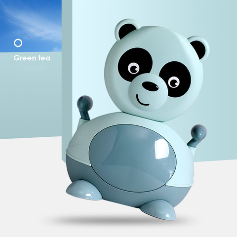 Buy New Born Design Kids Panda Animal Shape Plastic Toys Baby Toilet ...