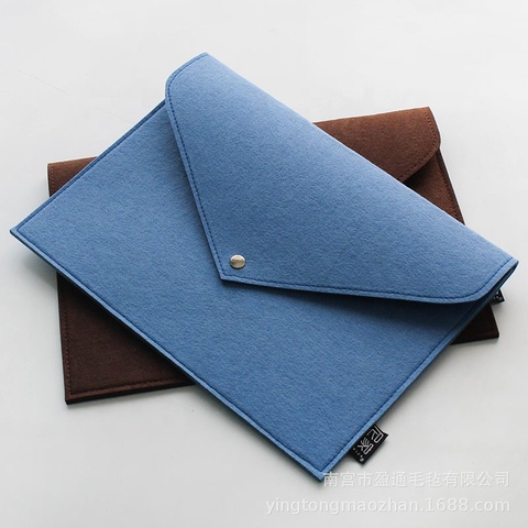 Buy Outlet Custom Felt Bag A4 Size Hard Cover Paper File Folder ...