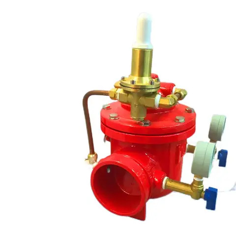 Buy Pressure Reducing Groove Valve Ductile Iron Pressure Reducing Valve from Shanxi Huayifeng ...