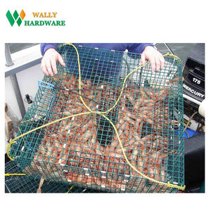 Buy Pvc Coated Weld Mesh Lobster Traps / Fish Traps/ Crab Traps ...