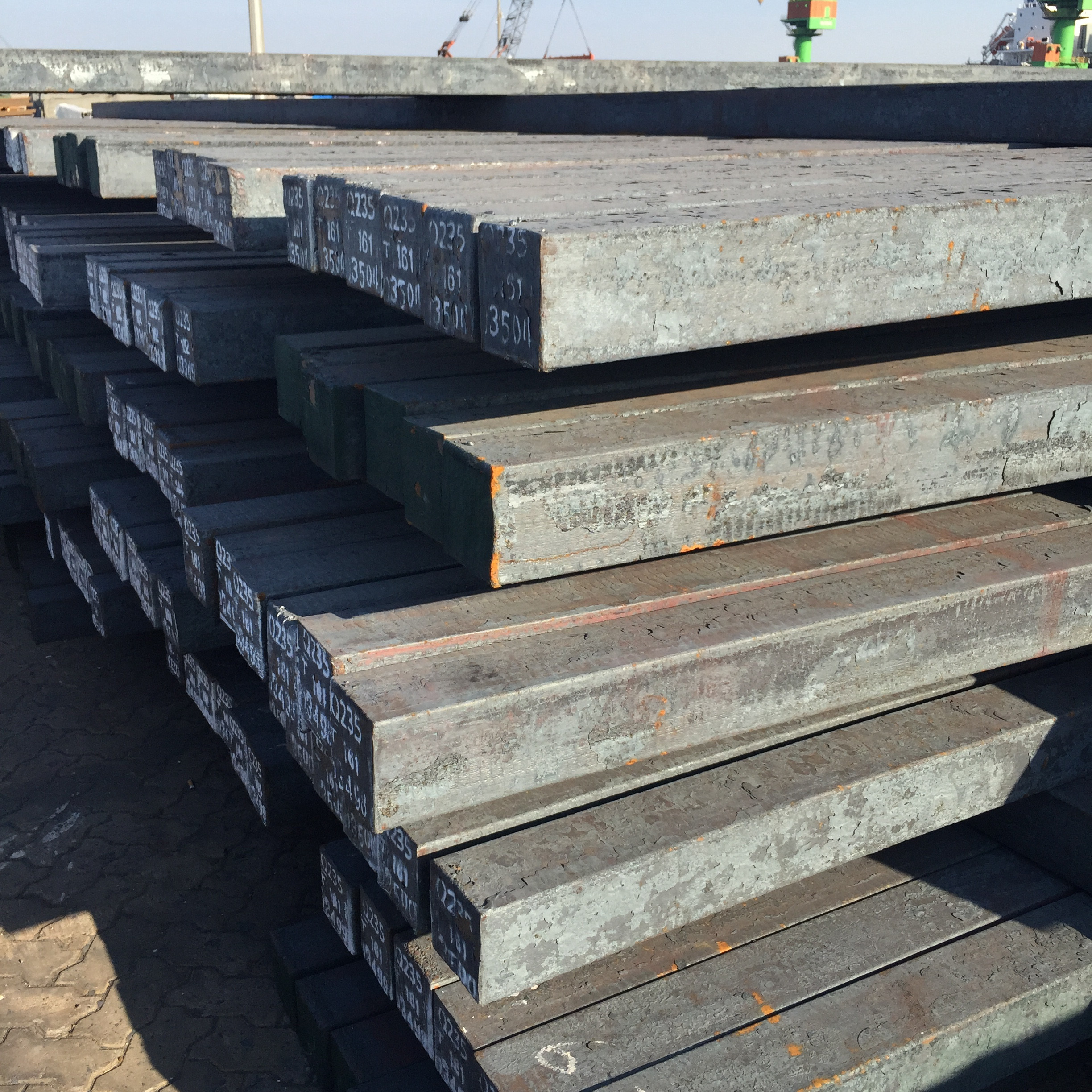 Buy High Grade Rectangular Steel Billets, Steel Rectangular Bars In ...